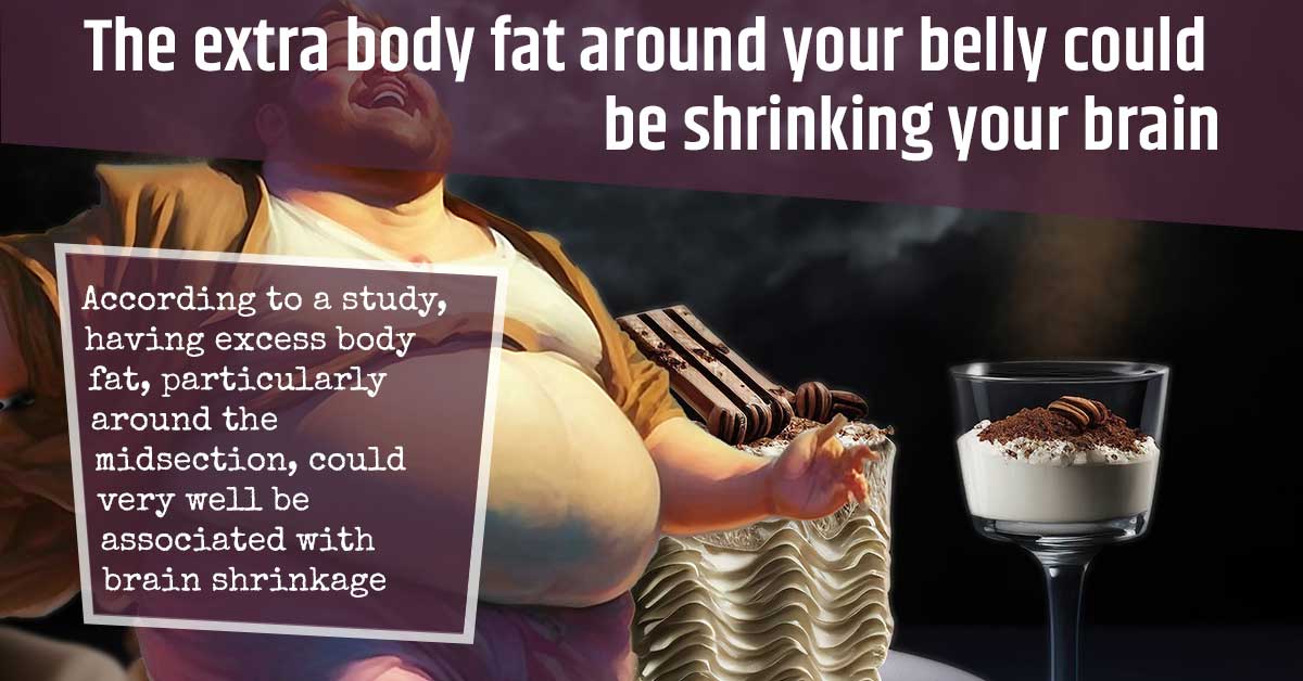 The Extra Body Fat Around Your Belly Could Be Shrinking Your Brain